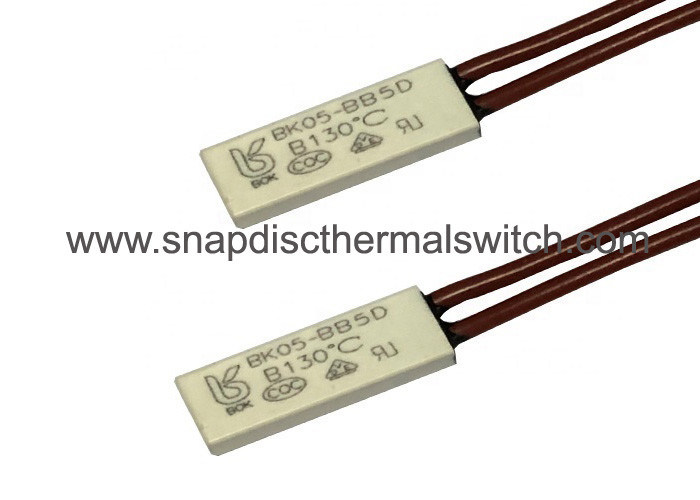 Small Size 130 Deg C BK05-BB1D Bimetal Thermal Protector With UL TUV