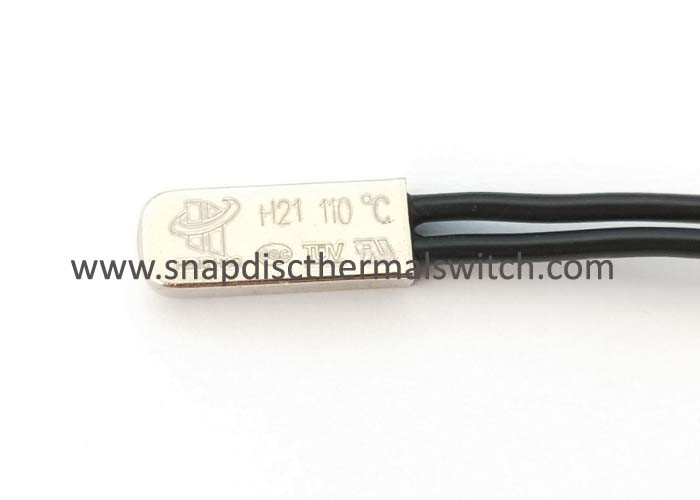 Small Size 250V 5A 110 Deg C Thermal Cutoff Switch H21 Series For Motor ...