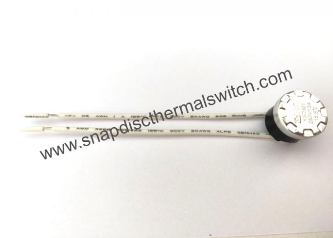 Single Pole Single Throw SPST Snap Disk Thermostat Switch For Pipeline ...