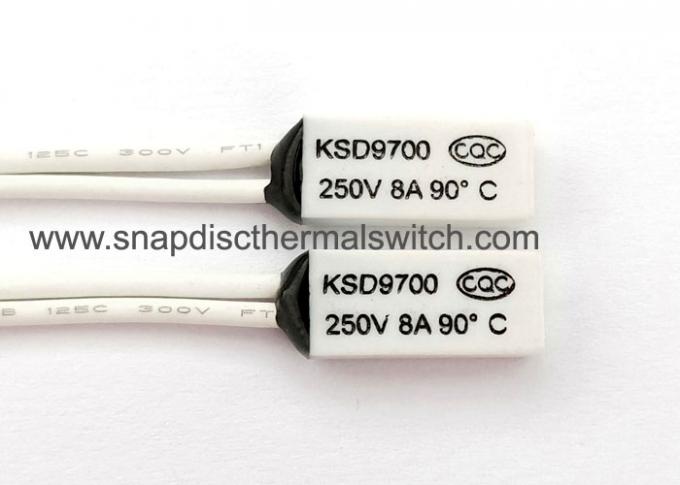 Overload Protection Bi-metal Thermal Protector KSD9700 250V 5A Fast ...