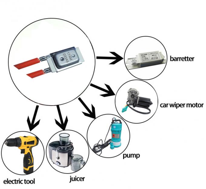 17AM 150C Degree Bimetal Thermostat Resettable Automatic Motor Overload ...
