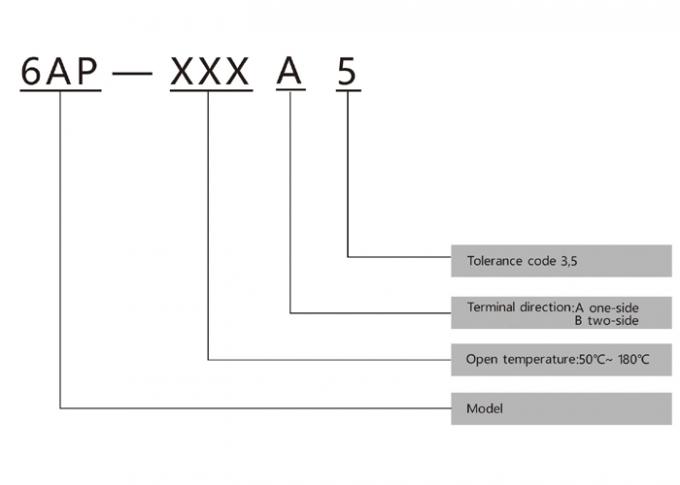 6AP Replace Senstat Current Protection Thermal Cutoff Motor Protector Circuit Breaker For DC Motor